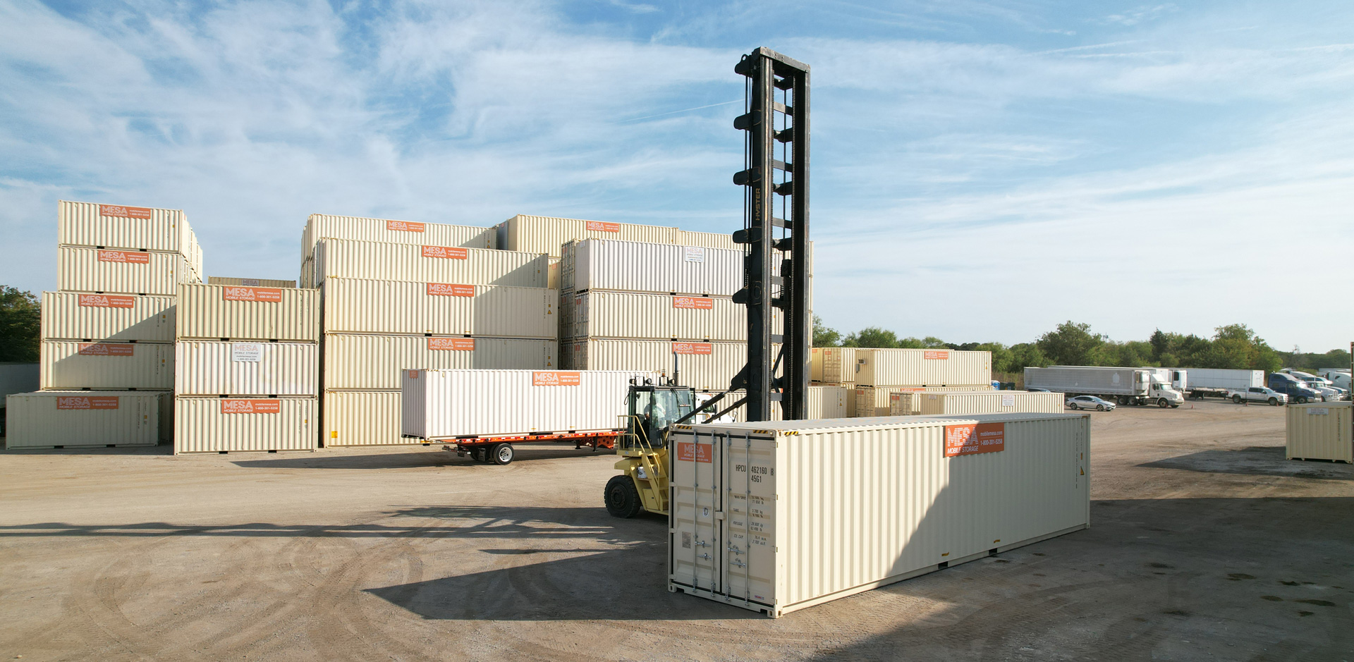 Dallas Storage and Office Container Rental for Manufacturing & Warehouses